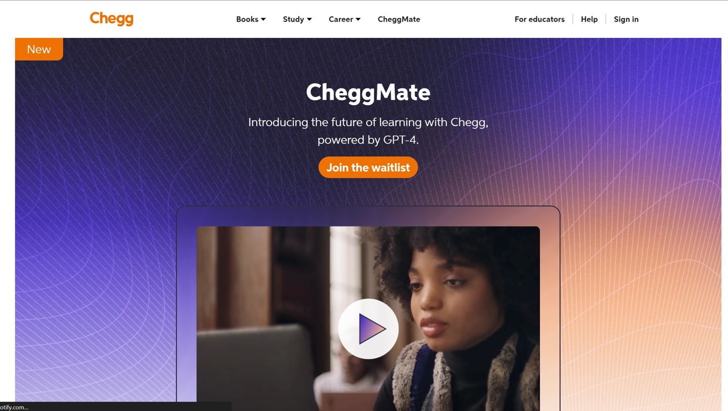 打不过就加入：首家承认ChatGPT影响收入的公司Chegg选择拥抱AI ，裁减4%员工 - Cloud&AI — C114通信网