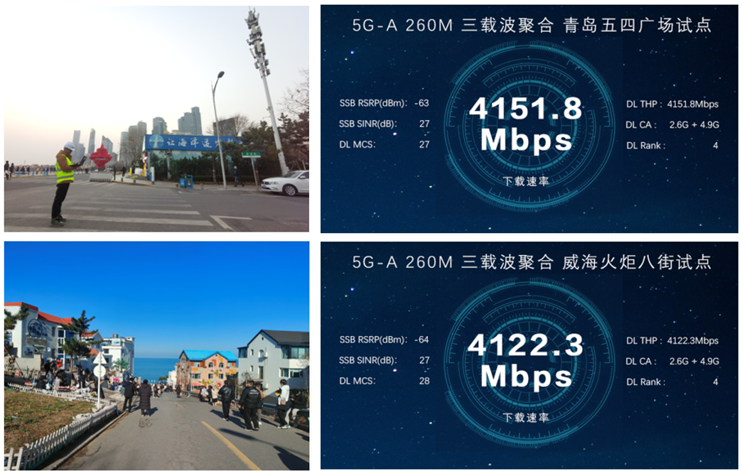 山东移动携手华为完成智慧景区三载波聚合试点，实现5G-A时代持续技术领先 - 资讯 — C114通信网