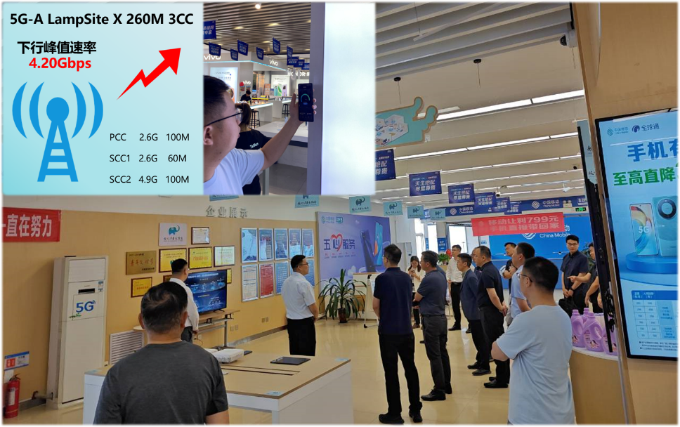 鹤壁移动携手华为完成5G-A 3CC营业厅商用部署，启航5G-A新时代 - 华为 — C114通信网