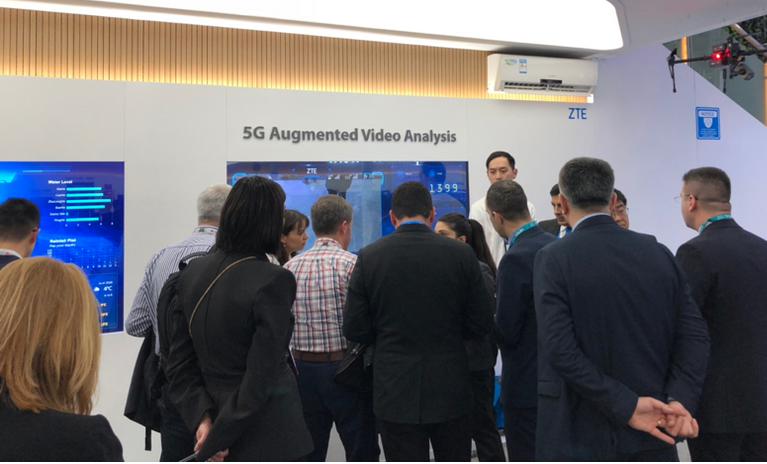 中兴通讯5G智慧视频分析精彩亮相MWC19巴塞展 - 中兴 — C114通信网